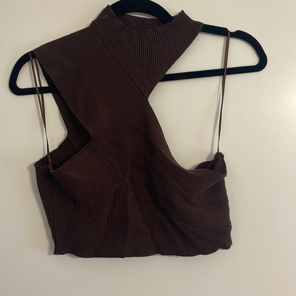 Missguided | Tops | Missguided Cut Out Crop Top | Poshmark